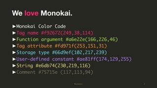 Monokai | PPT