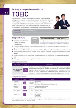 Trường Anh ngữ Monol - Brochure | PDF