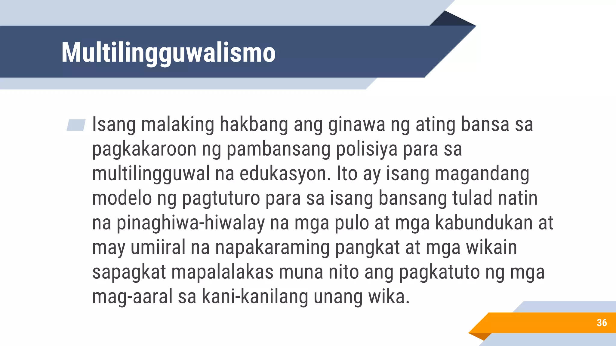 Monolingguwalismo, Bilingguwalismo at Multilingguwalismo.pptx