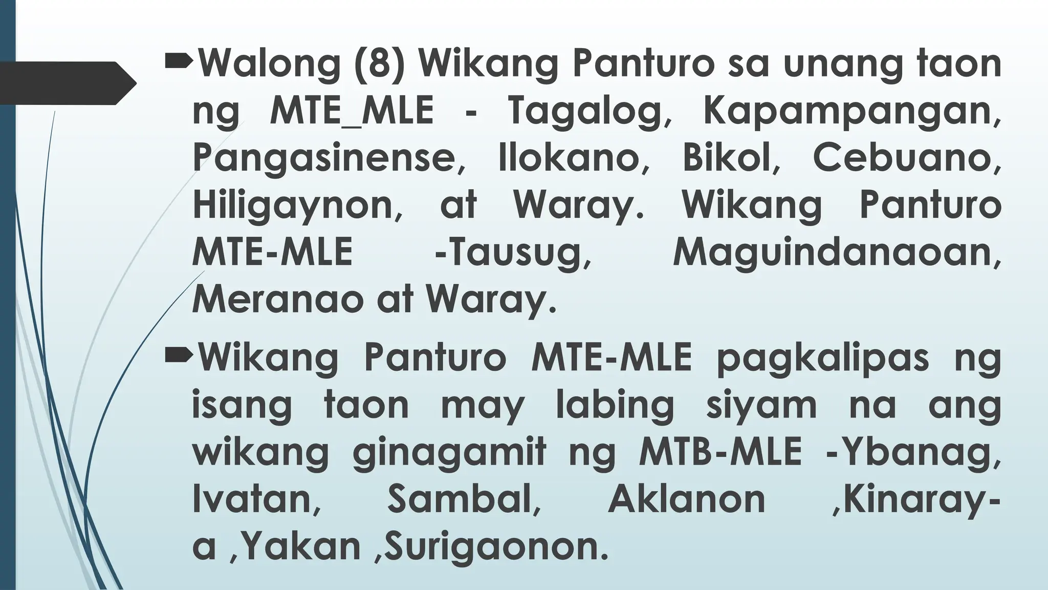 Monolingguwalismo, Bilingguwalismo, at Multilingguwalismo.pptx