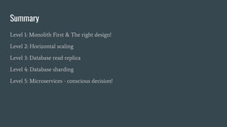 Isn't the Monolith Just Enough? | PPTX