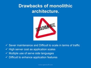 Webinar - Mobile Apps: Monolithic to Serverless | PPT
