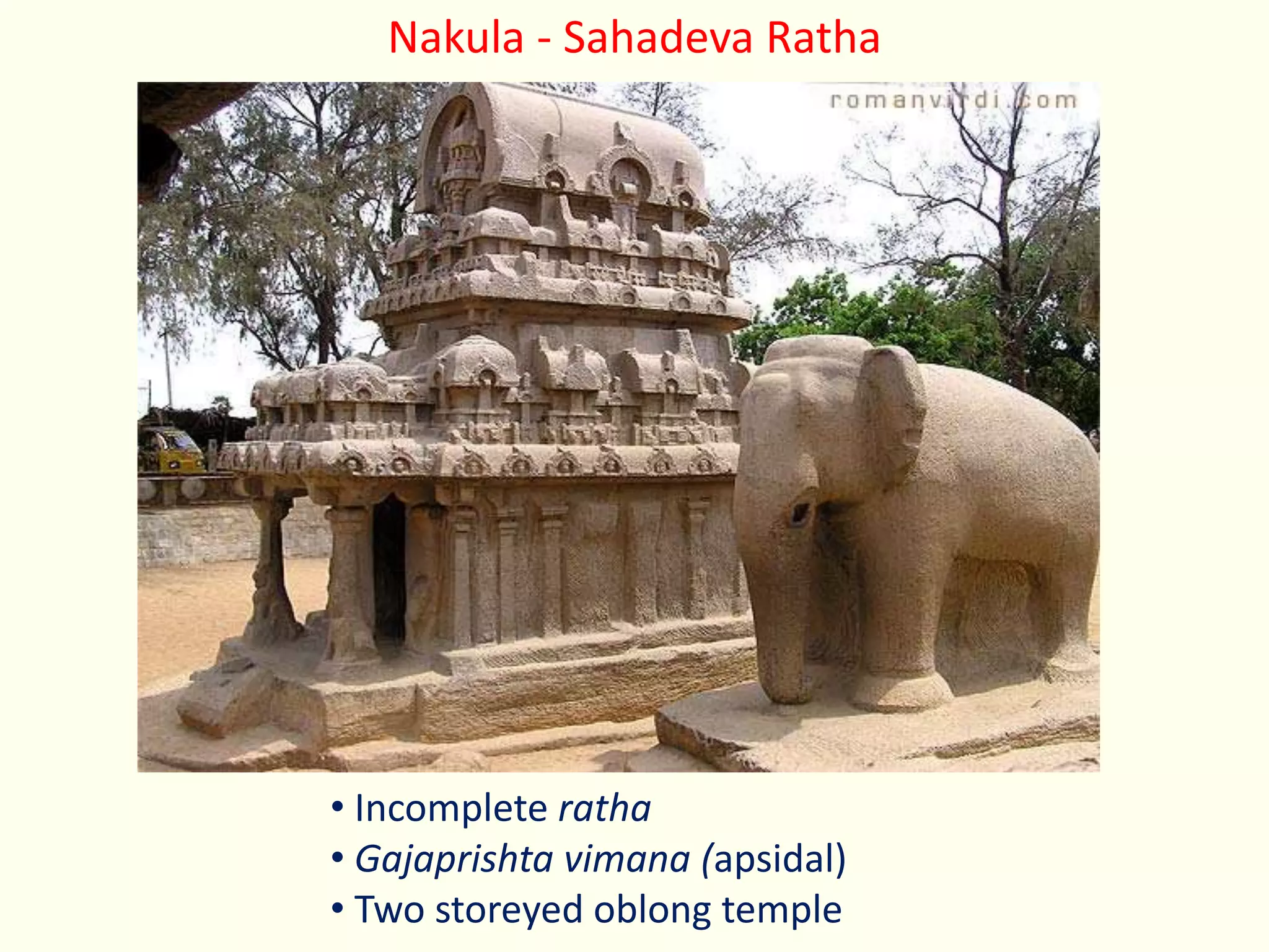 Monolithic Temple Architecture of the Pallavas | PPTX