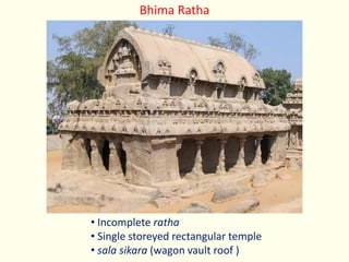 Monolithic Temple Architecture of the Pallavas | PPTX