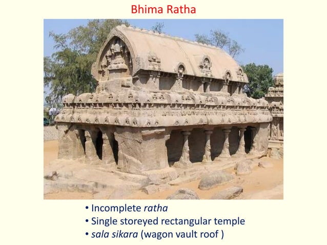 Monolithic Temple Architecture of the Pallavas | PPTX | Hinduism ...