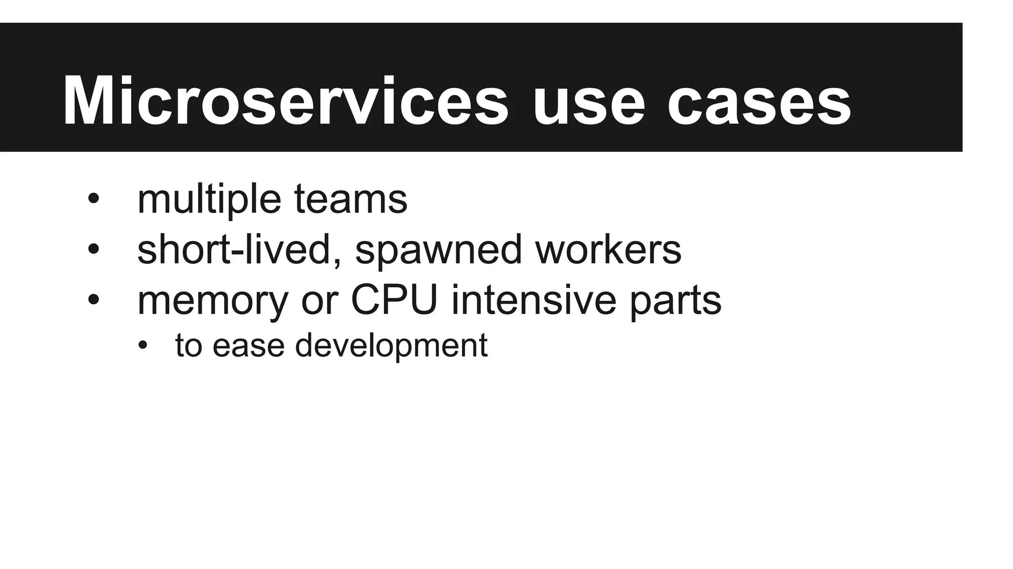 Monoliths and Microservices | PPTX