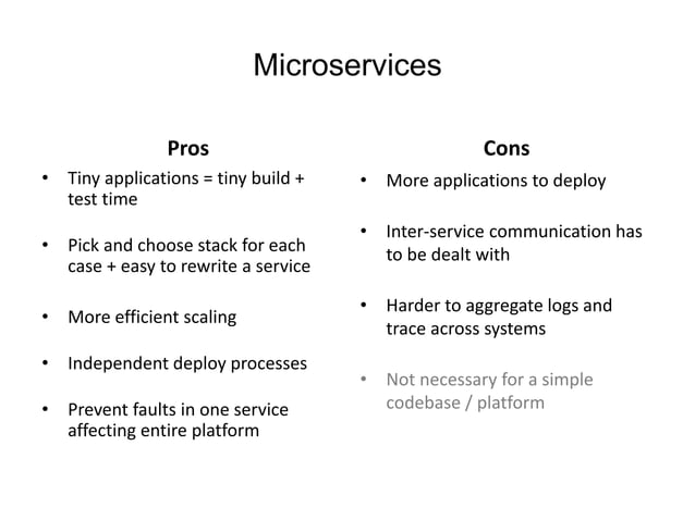 Monolith to microservices - our journey | PPTX | Web Development | Internet