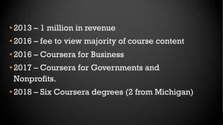 Coursera | PDF | Education industry | Industries