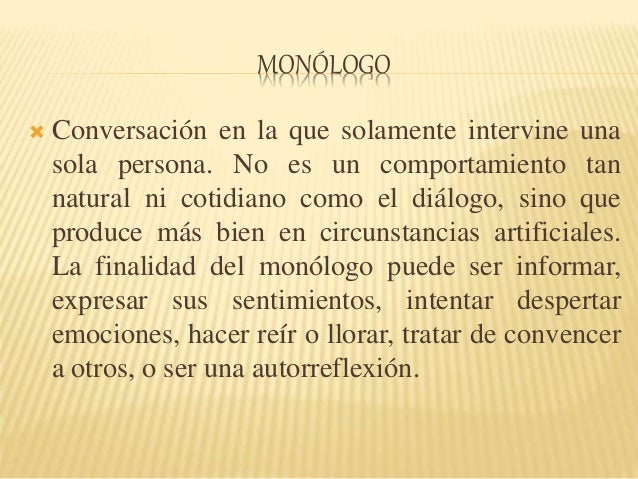 Monologo