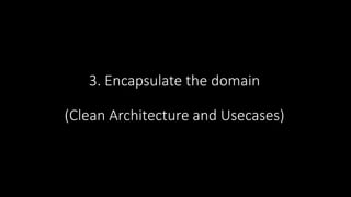 Pragmatic Monolith-First, easy to decompose, clean architecture | PPT