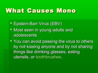 Mononucleosis | PPT