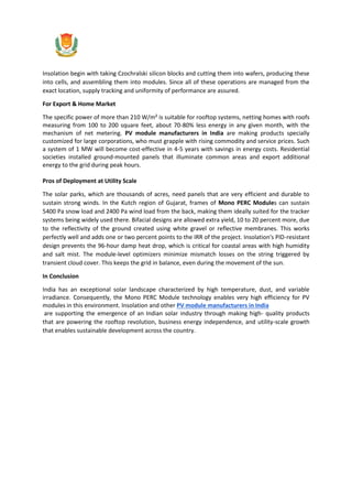 Mono PERC Excellence India's Solar Powerhouse.pdf