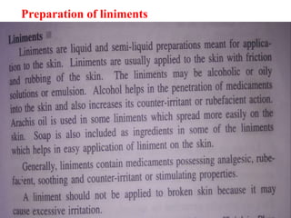 Monophasic liquid dosage form B.Pharmacy 1st Sem PTU by pankaj kumar ...