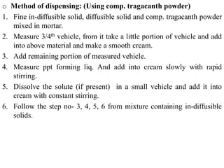 Monophasic liquid dosage form | PPTX