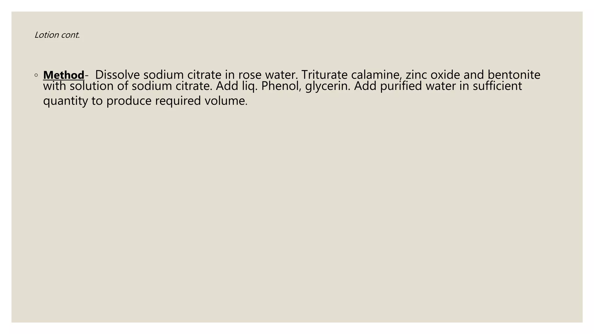 Monophasic liquid dosage form | PPT