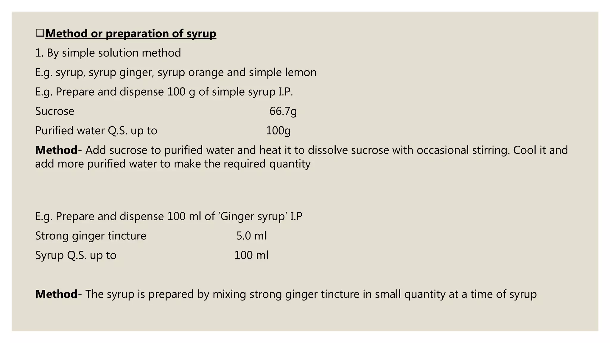 Monophasic liquid dosage form | PPT