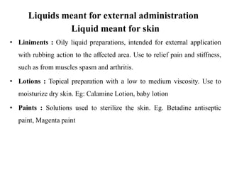 Monophasic Liquid Dosage Forms.pdf note for b.pharm | PDF
