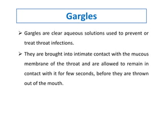 Monophasic liquid dosage forms part 4 | PPT