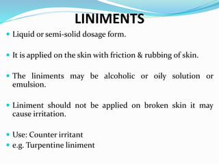 Monophasic liquids | PPTX
