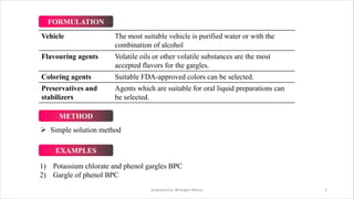 Monophasic liquids (for external application) | PPT