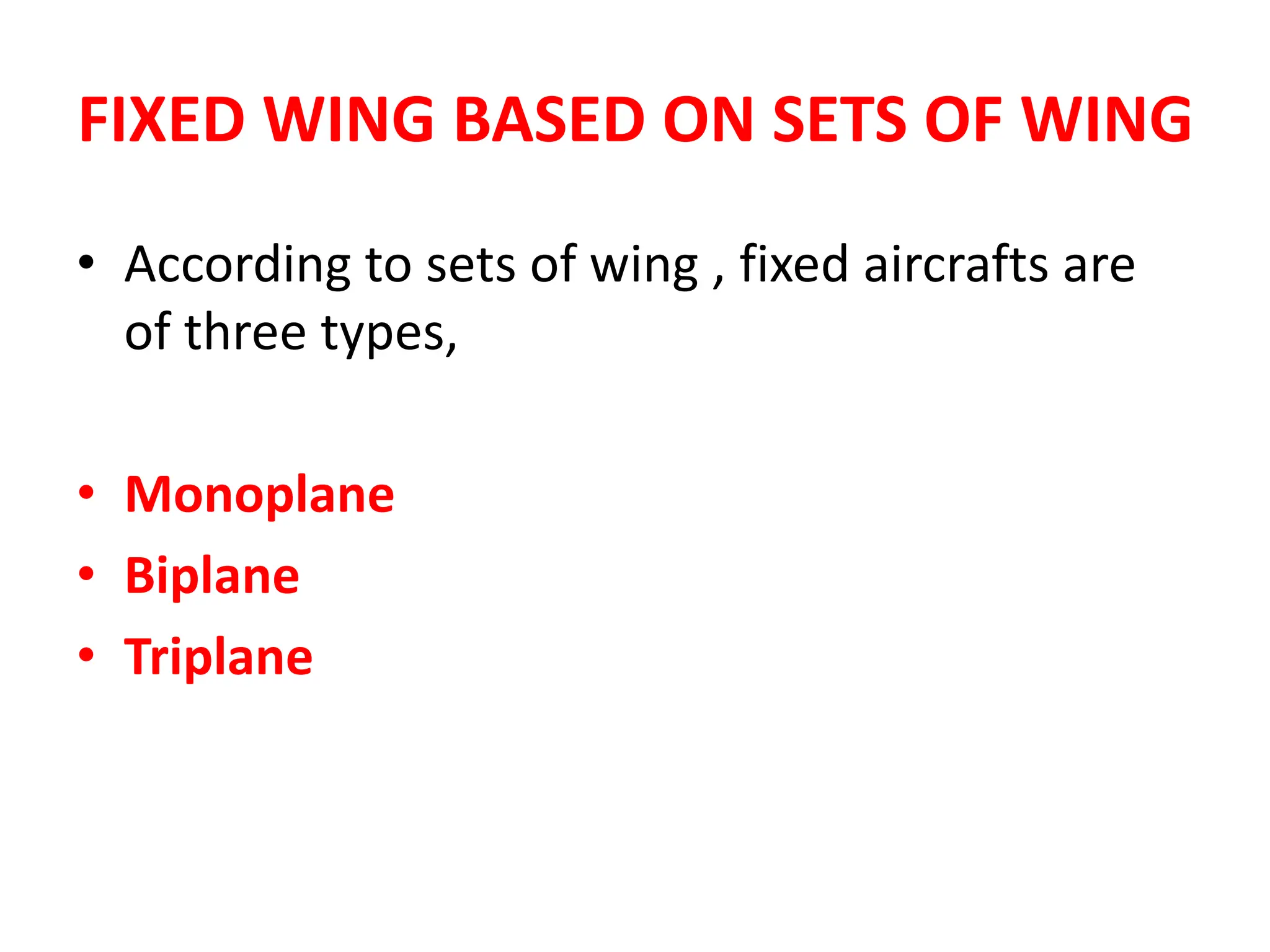 MONOPLANE AND BIPLANE.pptx