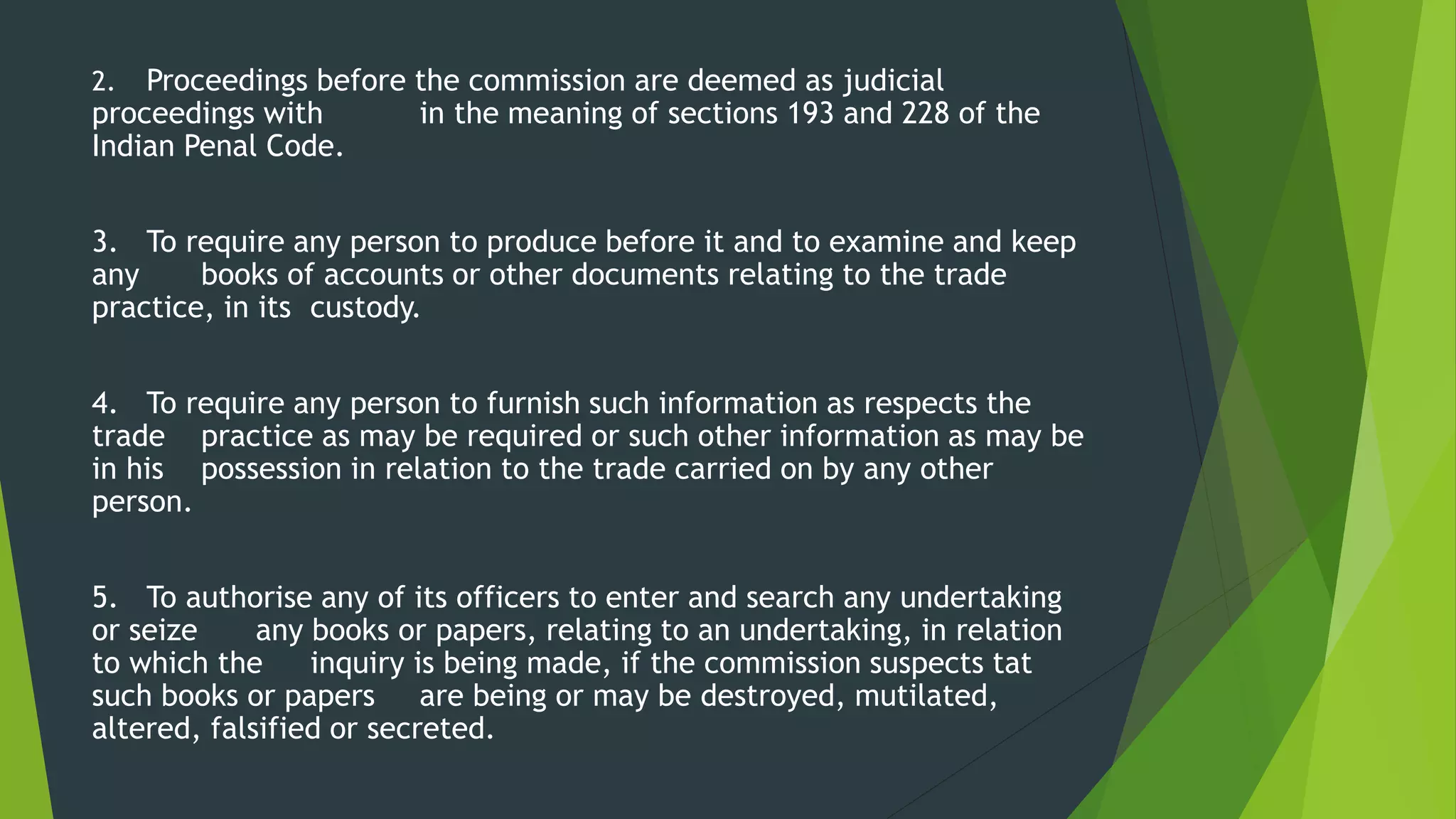 Monopolies and restrictive trade practices act | PPTX