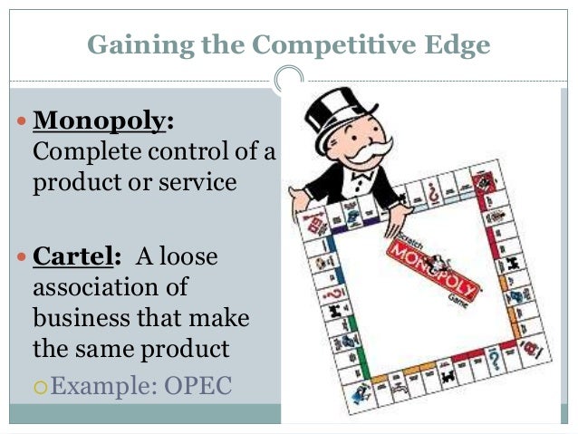 Monopolies and trusts