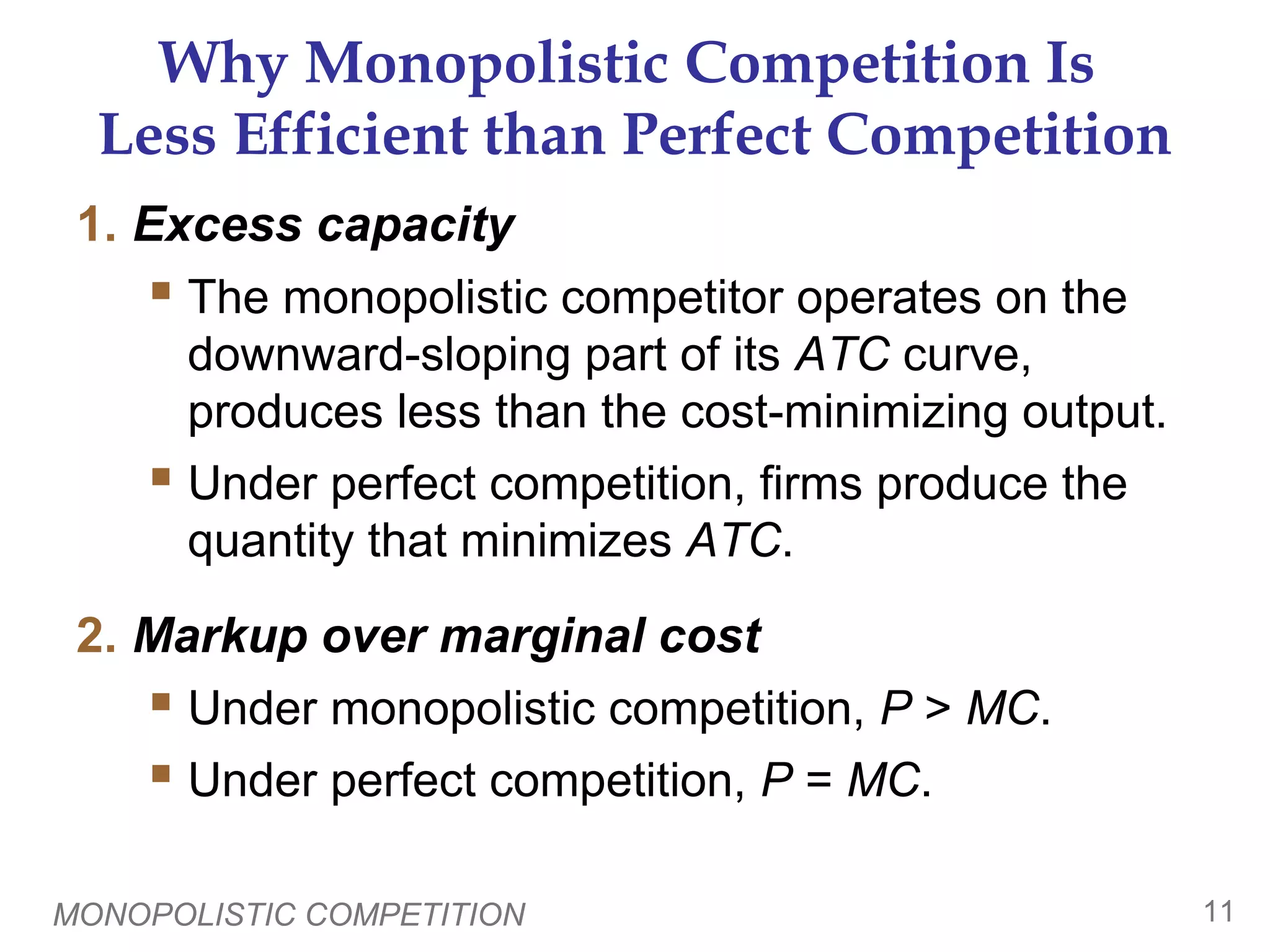 Monopolistic competition | PPT