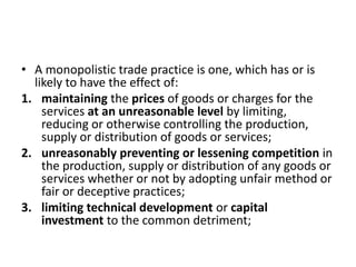 MONOPOLISTIC TRADE PRACTICES.pptx