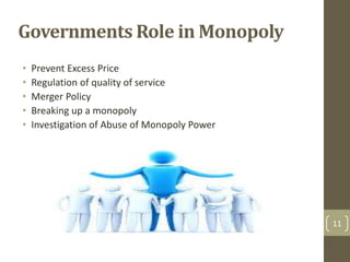 Monopoly Market structure | PPTX