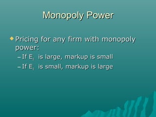 Monopoly (managerial economics) | PPT
