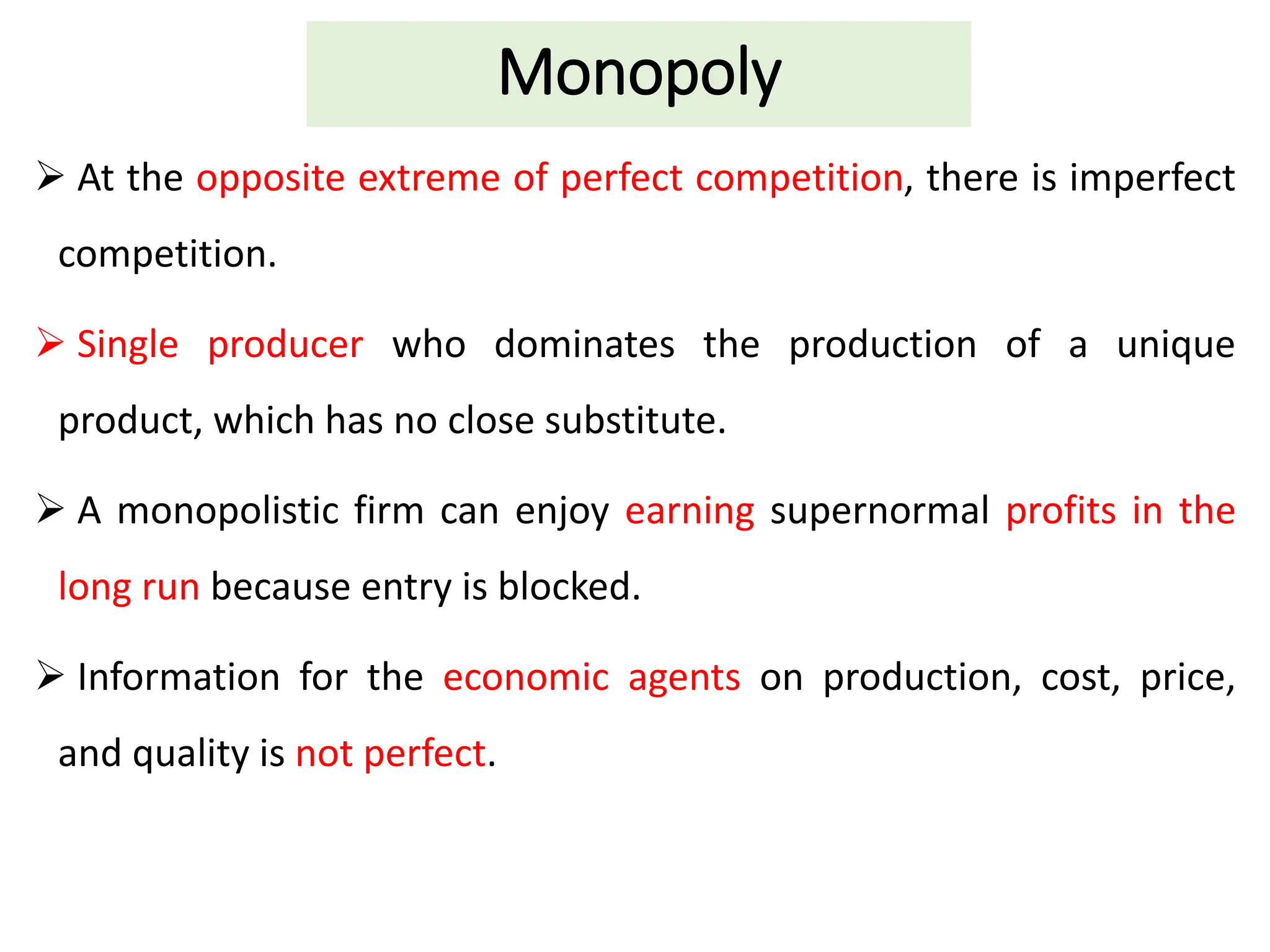 Monopoly Pptx For Mba Students Basics Of Ms Pptx