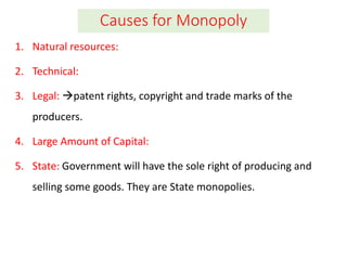 Monopoly.pptx for MBA students basics of MS | PPTX | Large Business ...