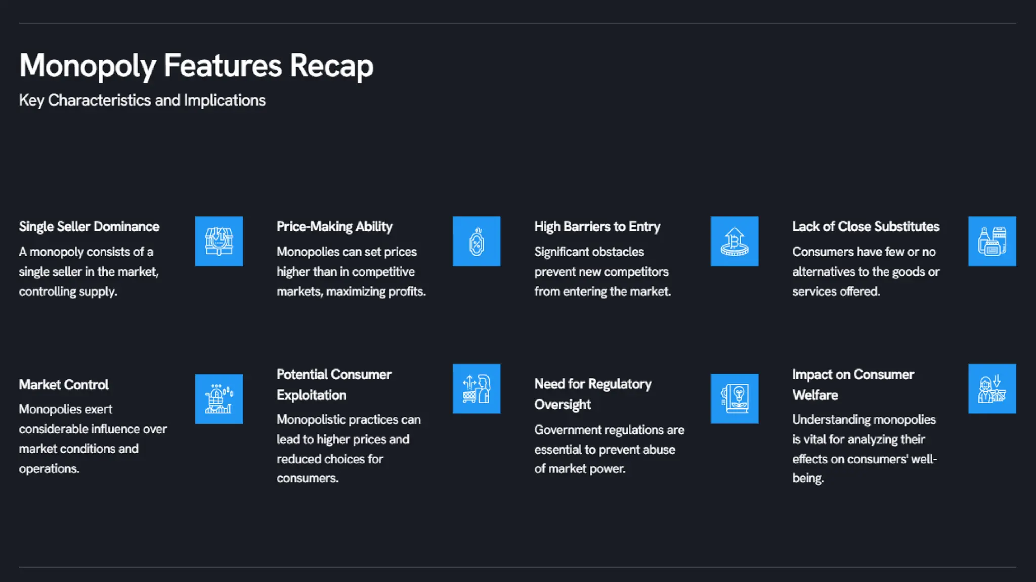 Monopoly Market: Features, Analysis and Impact | PPTX