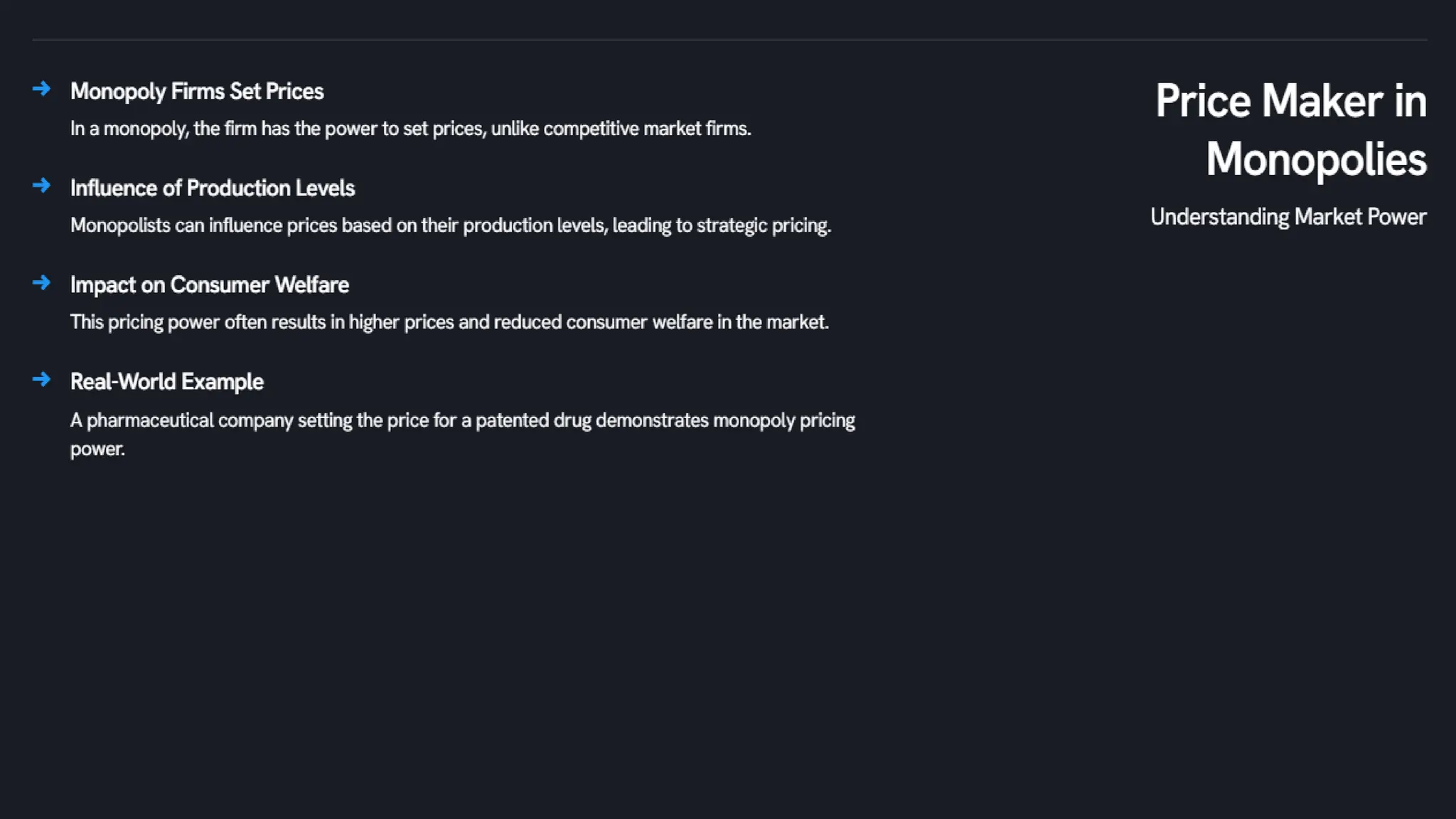 Monopoly Market: Features, Analysis and Impact | PPTX