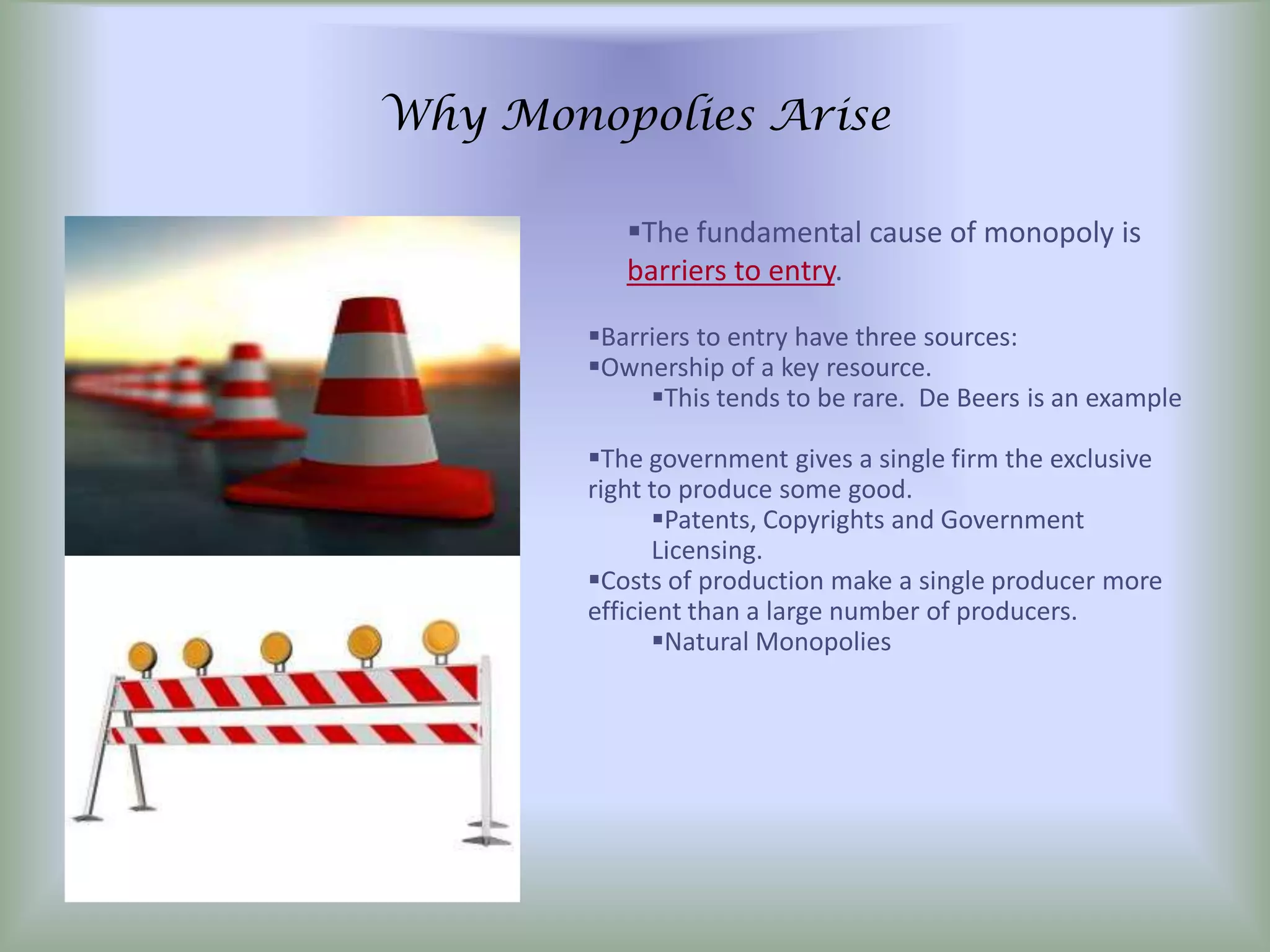 Monopoly --in microeconomics | PPTX