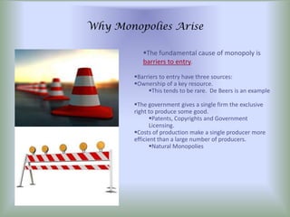 Monopoly --in microeconomics | PPTX