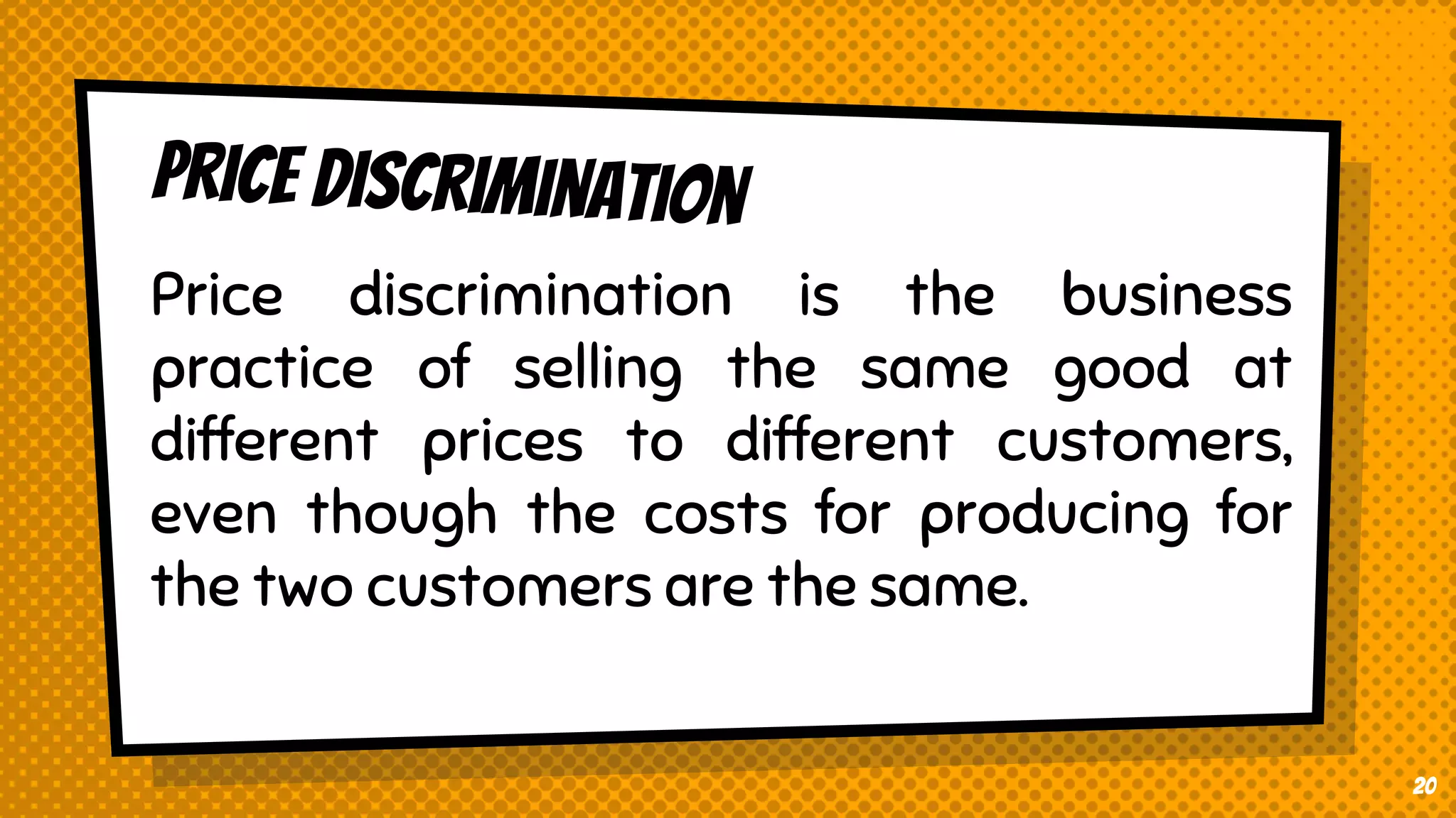 Monopoly - Economics by PICO, Danna Laucil E. | PPT