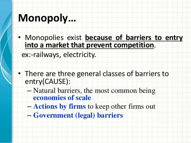 Differences Between Duopoly And Monopoly