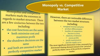 Monopoly and monopolistic | PPT