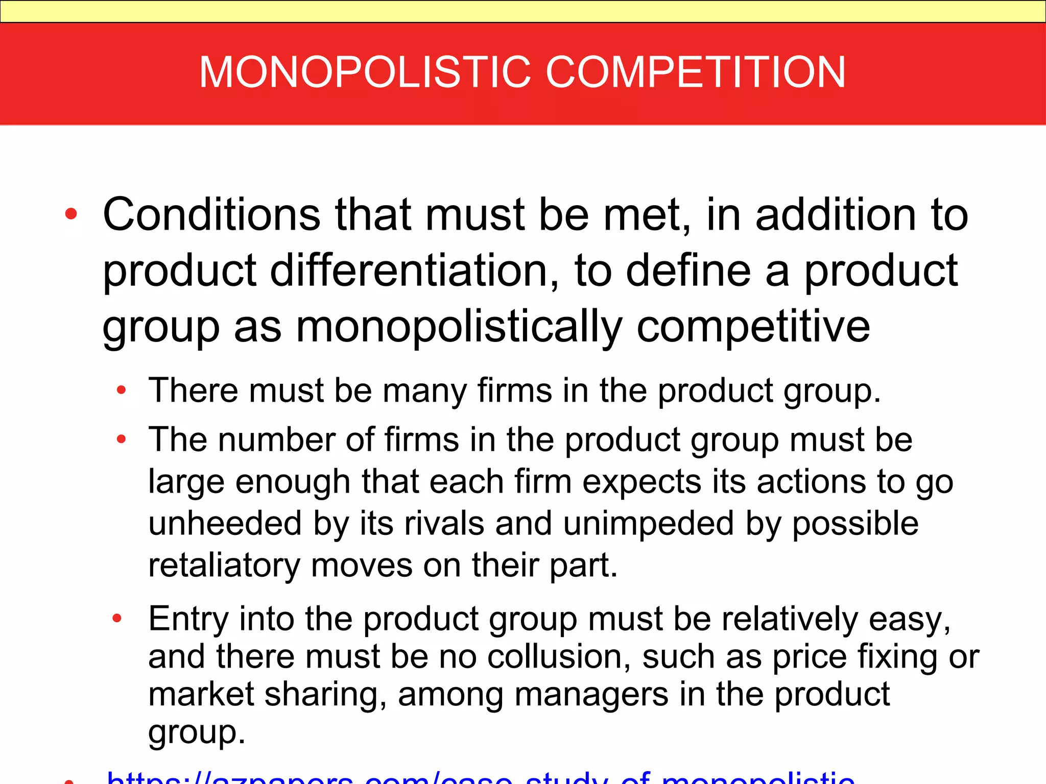 Monopoly and monopolistic competition | PPTX