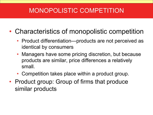 Monopoly and monopolistic competition | PPT