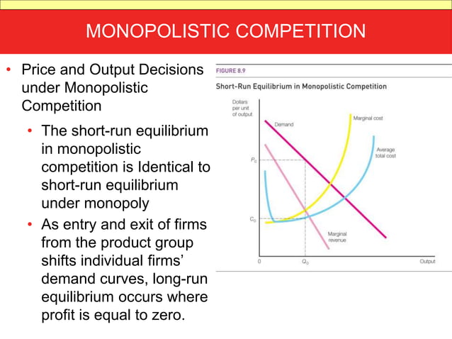 Monopoly and monopolistic competition | PPT