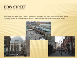 London Monopoly Streets in Pictures | PPTX