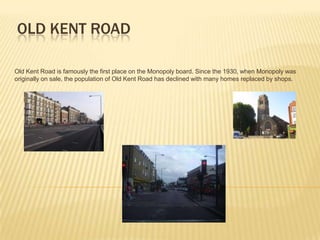 London Monopoly Streets in Pictures | PPT