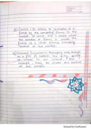 Monopoly Indian Railway - Economics Class 12 Commerce Project | PDF