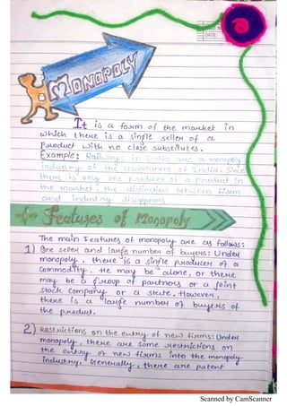 Monopoly Indian Railway - Economics Class 12 Commerce Project | PDF
