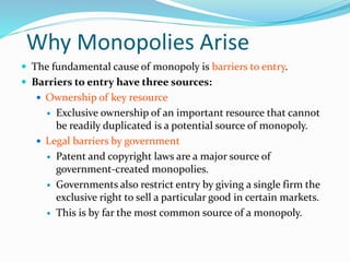 Monopoly market | PPTX