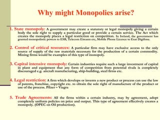 Characteristics of -Monopoly Market.ppt