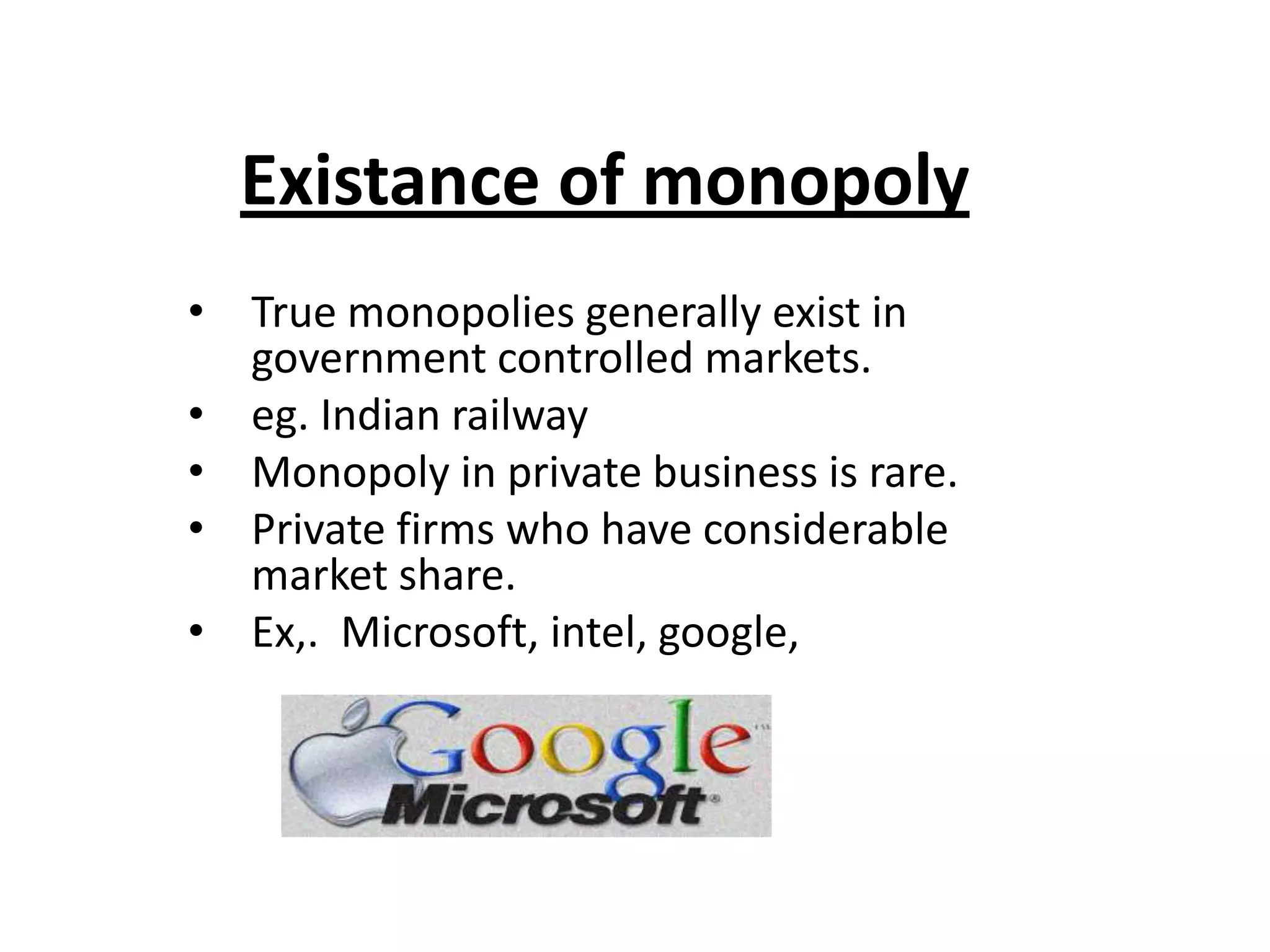 Monopoly ppt | PPTX | Large Business | Business